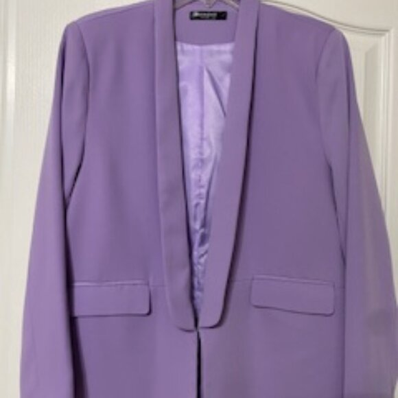 Urban Coco | Jackets & Coats | Urban Coco Womens Lavender Blazer | Poshmark